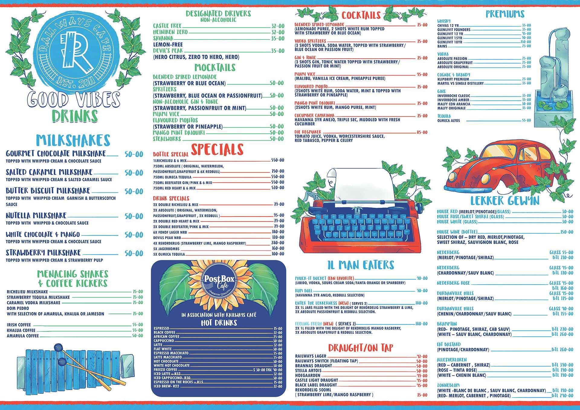 RAILWAYS CAFE – | WELCOME TO THE FAMILY