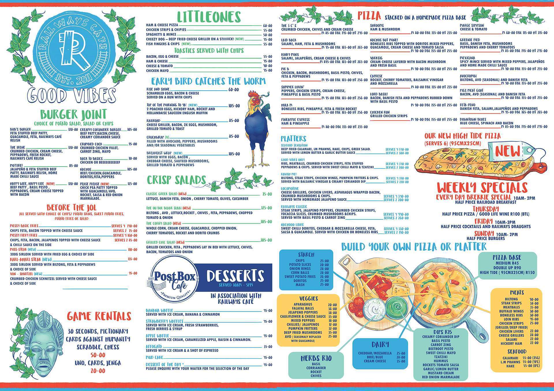 RAILWAYS CAFE – | WELCOME TO THE FAMILY